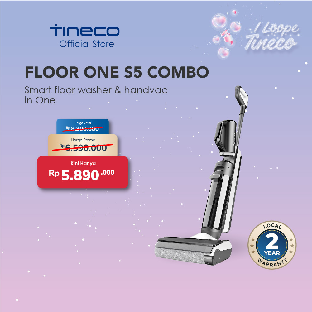 The Best Cordless Vacuum Cleaner | Tineco Indonesia